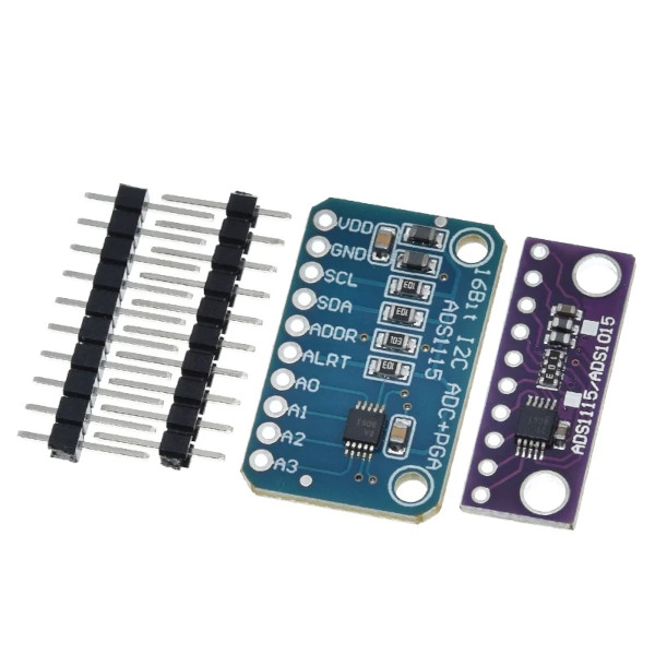 ADS1115 Low Power 16-Bit Analog to Digital Converter Module with I2C – MakerShop