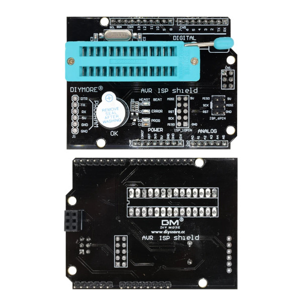 Avr Isp Programmable Expansion Shield For Arduino Uno R3 Mega2560